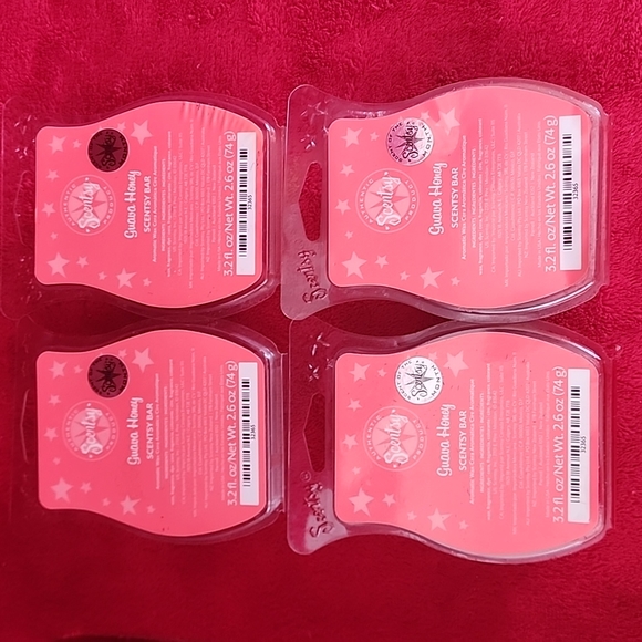 Scentsy | Other | New Set Of 4 Scentsy Authentic Product Guava Honey ...